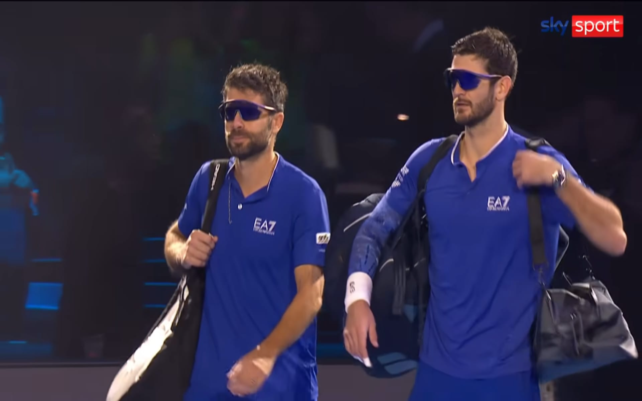 Atp Finals, Bolelli e Vavassori prima semifinale di doppio storica